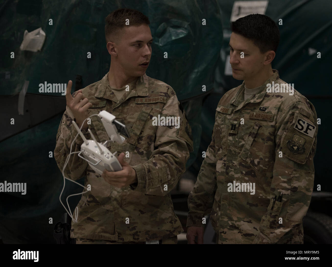 Airman 1st Class Brandon Cooper, 455th Expeditionary Security Forces ...