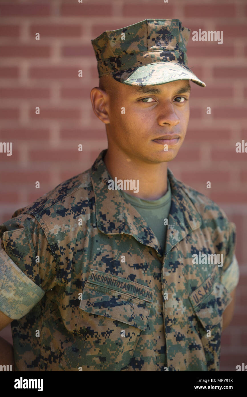 Pvt. Jean Malhado, Platoon 2054, Hotel Company, 2nd Recruit Training ...
