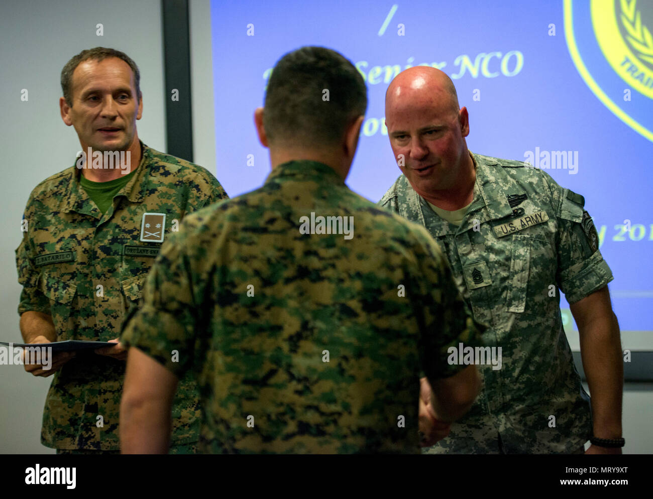 Command sgt maj david nunn hi-res stock photography and images - Alamy