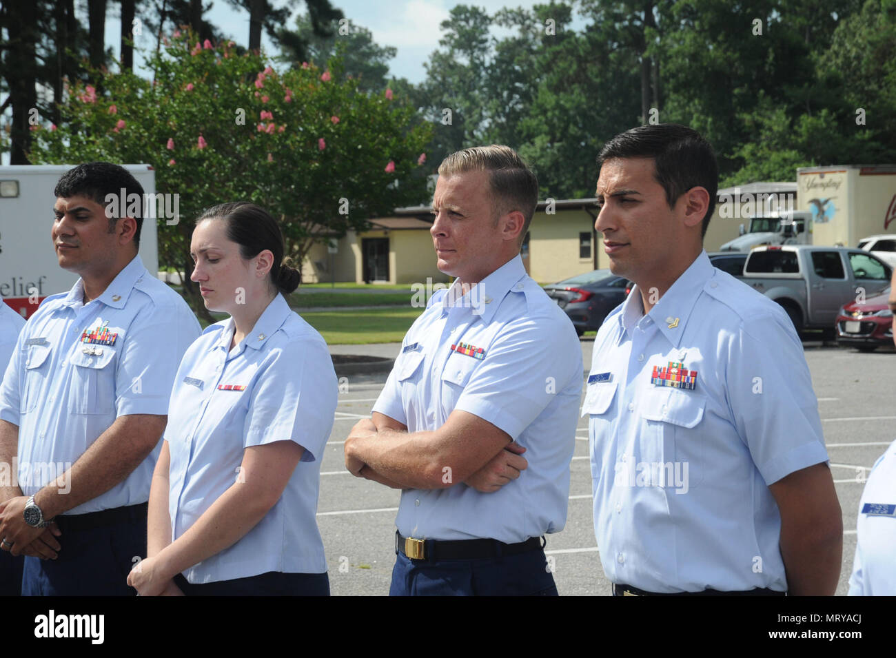 Coast Guard health service team members from the Stephen C. Pugh ...