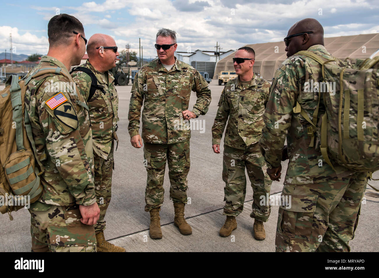 Soldiers from 2nd Battalion, 153rd Infantry Regiment, 39th Infantry ...