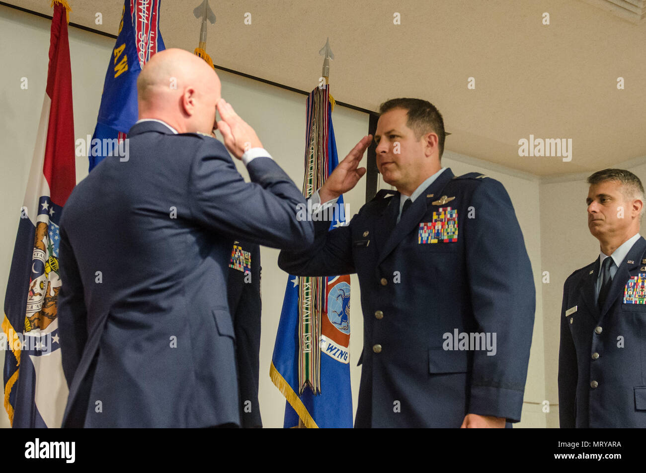 U.S. Air Force Col. Perry Panos takes command of the Advanced Airlift ...