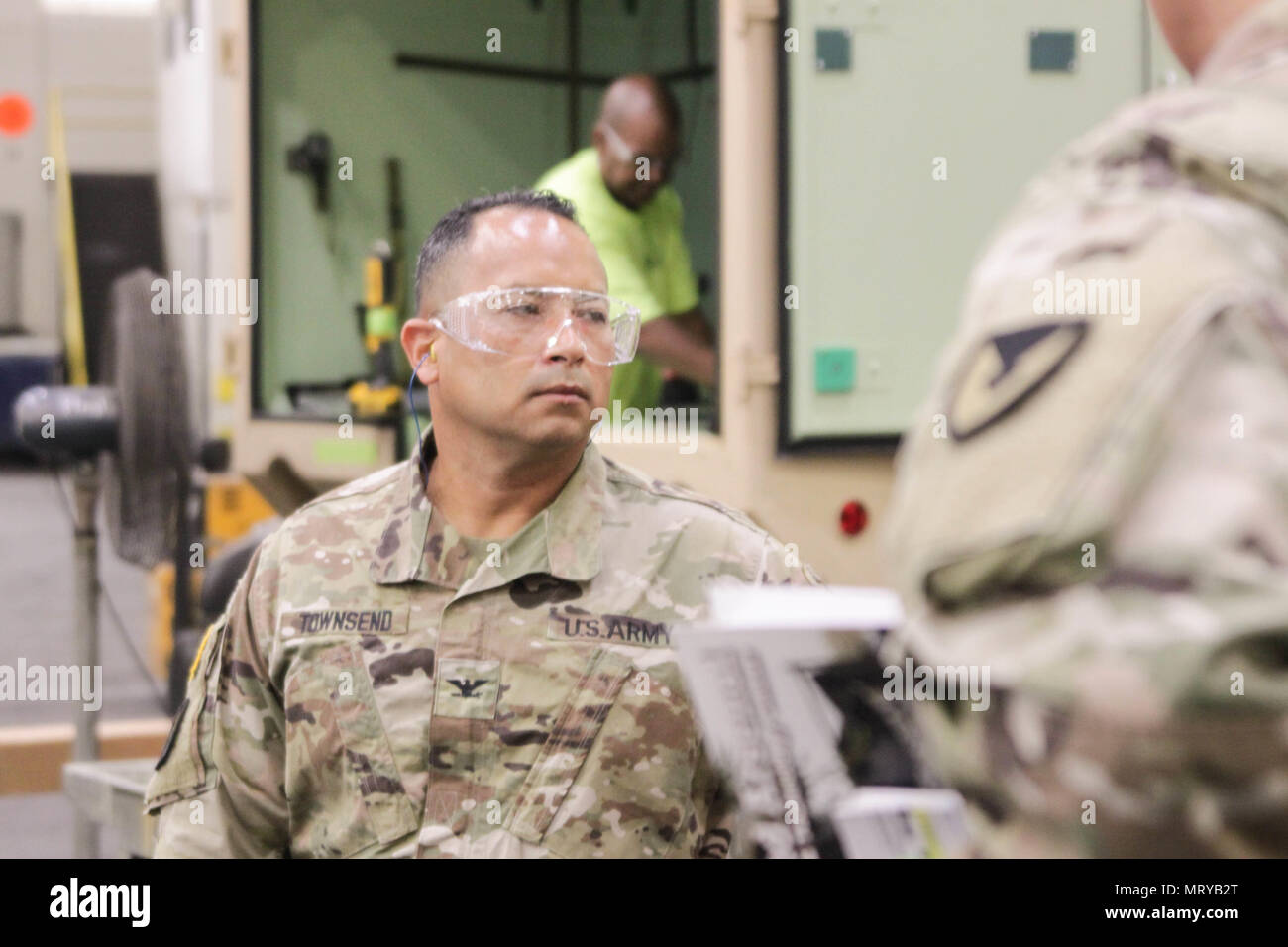 ROCK ISLAND ARSENAL, Ill. - Col. Daniel Townsend, Chief of G-4 ...