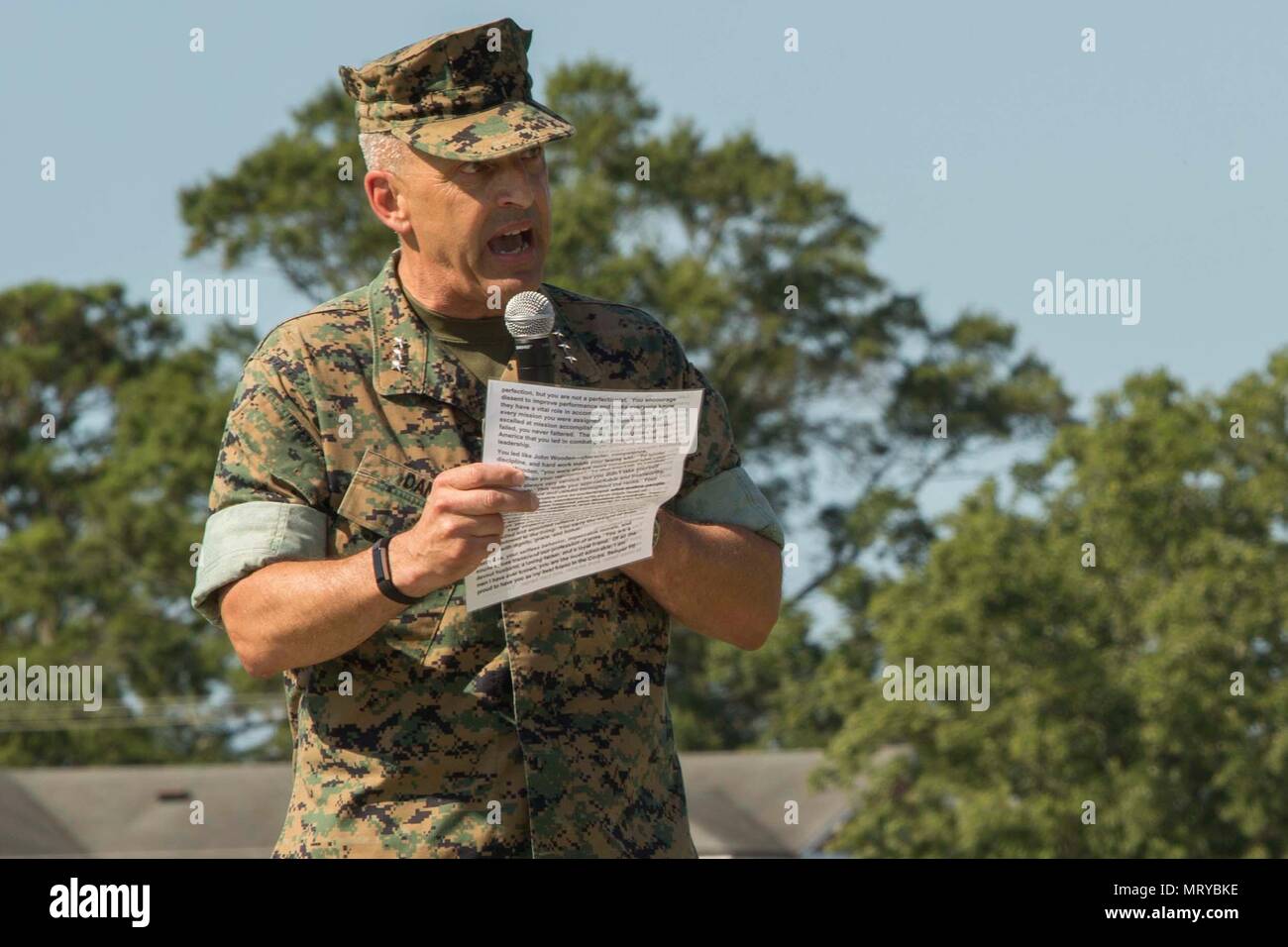 Lt. Gen. Michael G. Dana, deputy commandant, Installations and ...