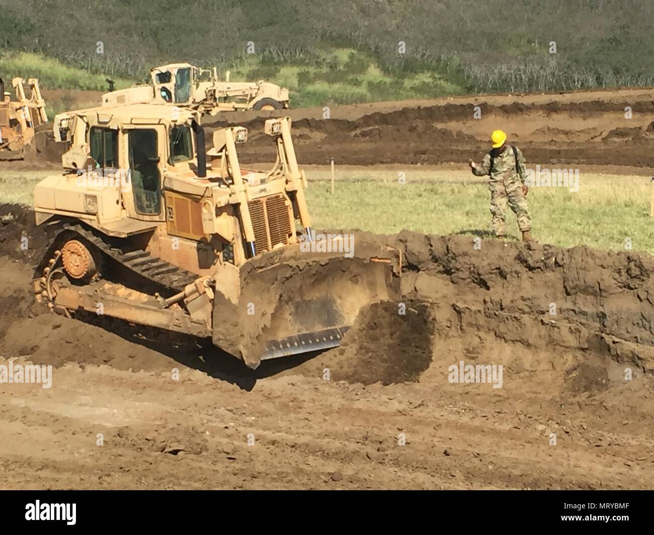 U.S. Army Engineers from the 561st Engineer Construction Company, 84th ...