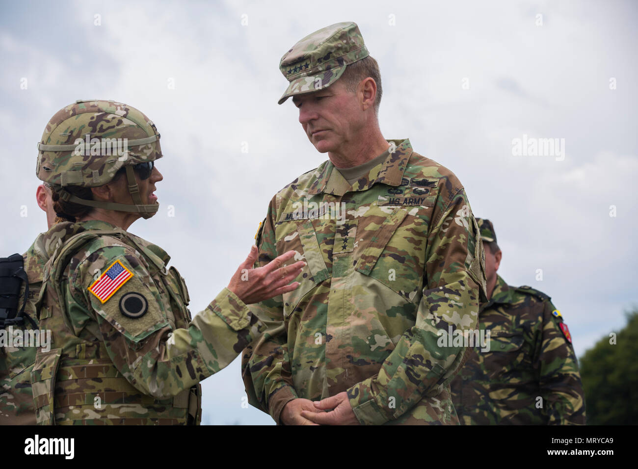 U.S. Army General James McConville, Vice Chief of Staff of the Army ...