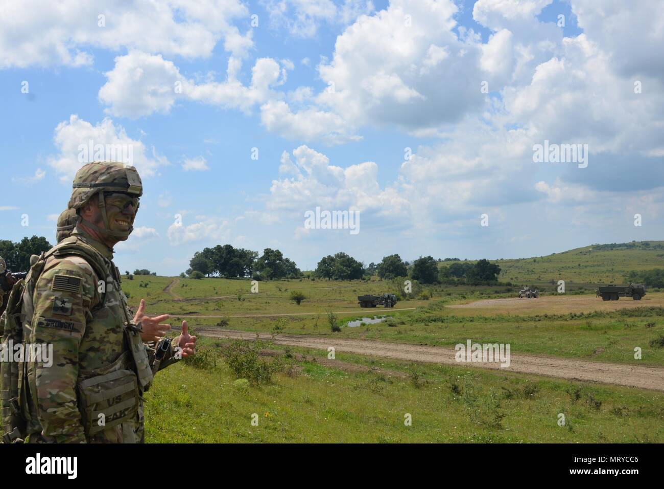 U.S. Army Maj. Gen. John Gronski, Deputy Commanding General, Army ...