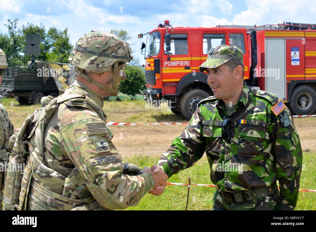 U.S. Army Maj. Gen. John Gronski, Deputy Commanding General, Army ...
