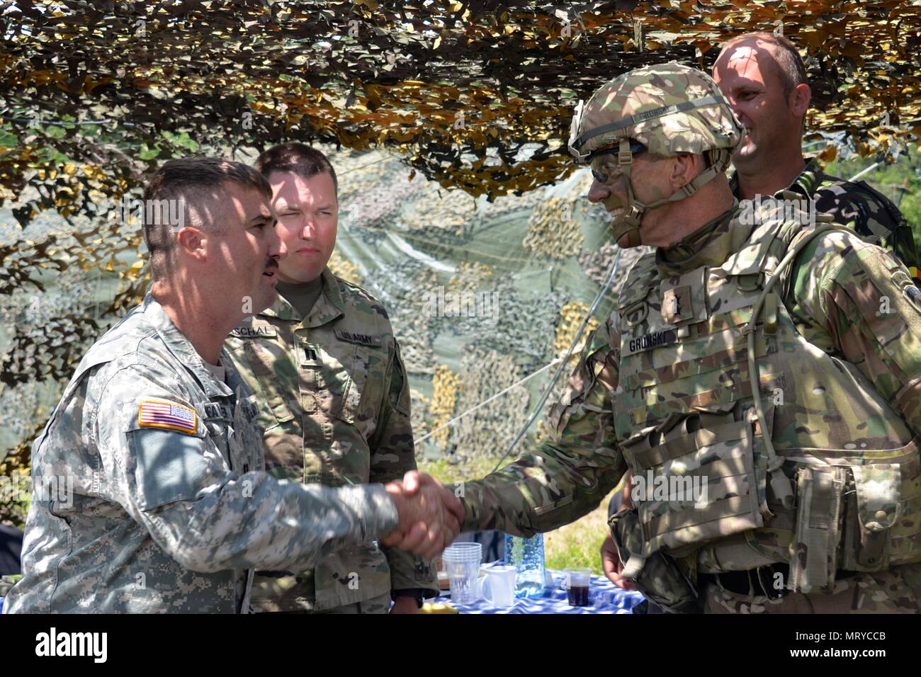 U.S. Army Maj. Gen. John Gronski, Deputy Commanding General, Army ...