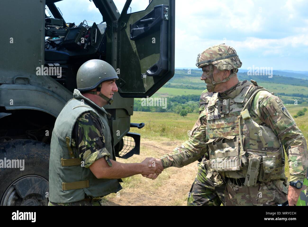U.S. Army Maj. Gen. John Gronski, Deputy Commanding General, Army ...