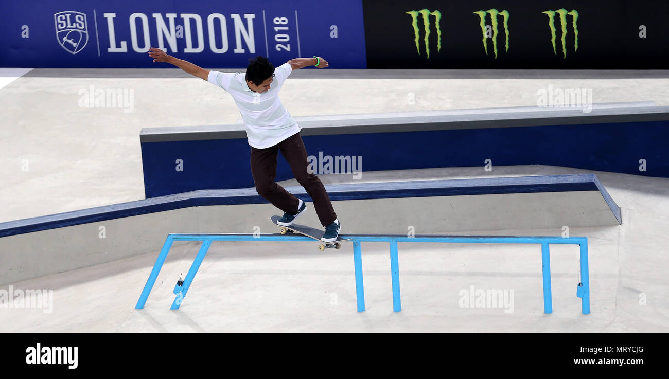 Sean Malto in action during the Men's Prelim heats during day two of ...