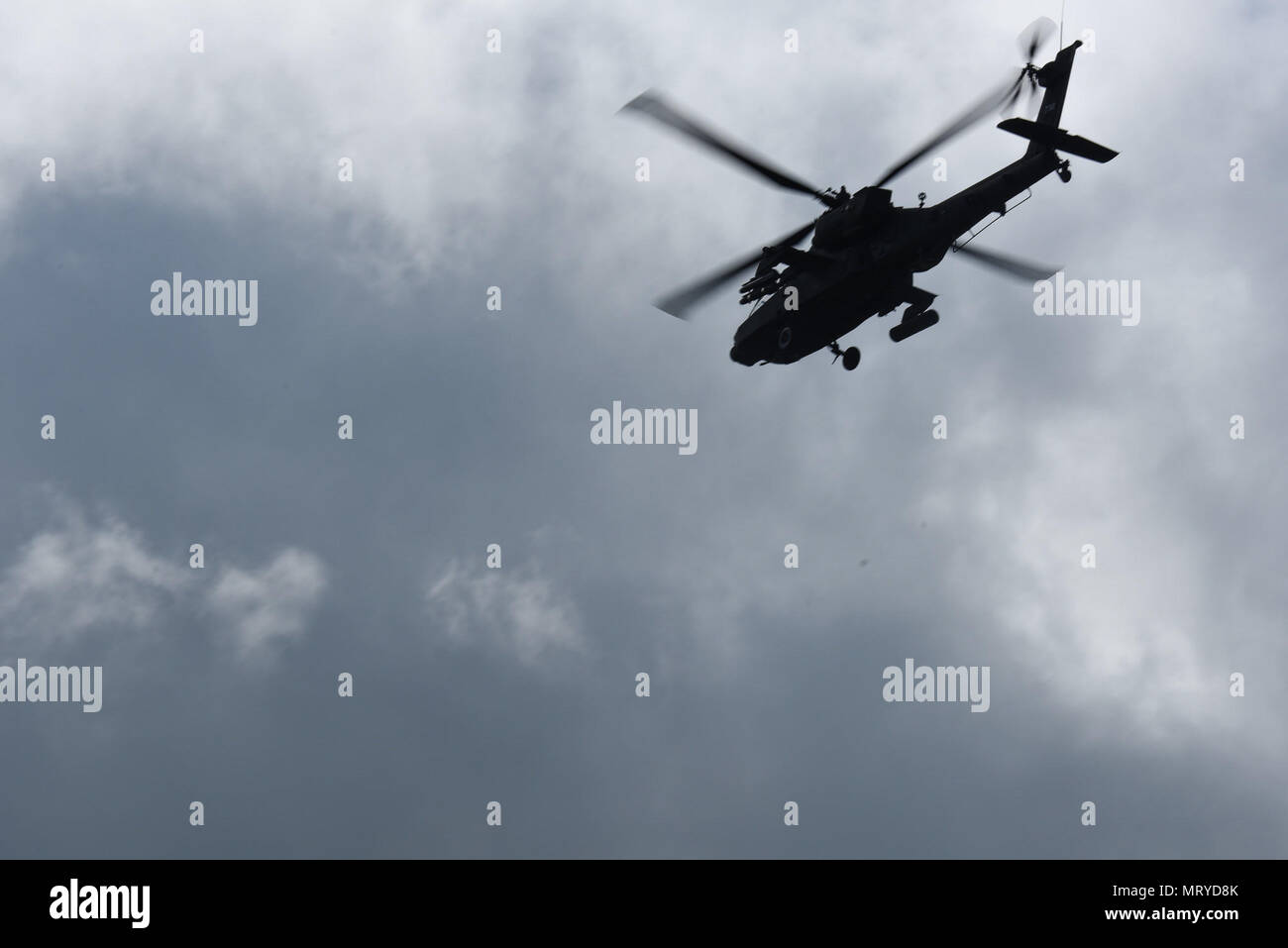 A pilot with the 1-151st Attack Reconnaissance Battalion conducts ...