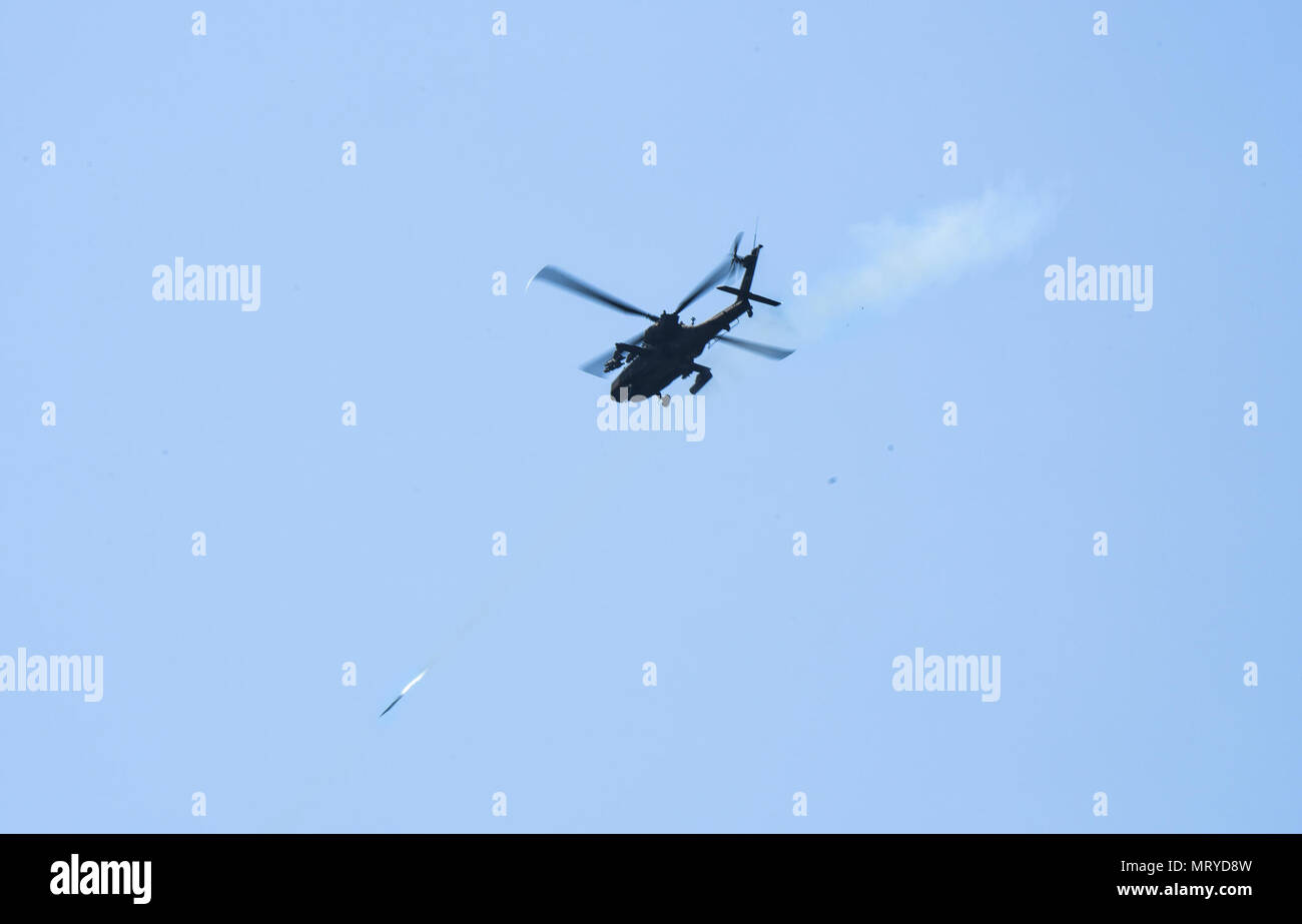 A pilot with the 1-151st Attack Reconnaissance Battalion conducts ...