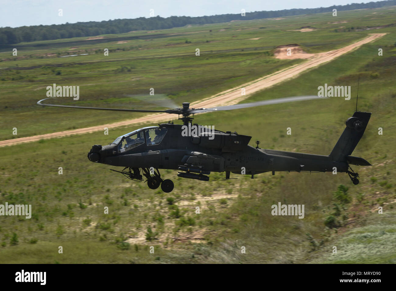 A pilot with the 1-151st Attack Reconnaissance Battalion conducts ...