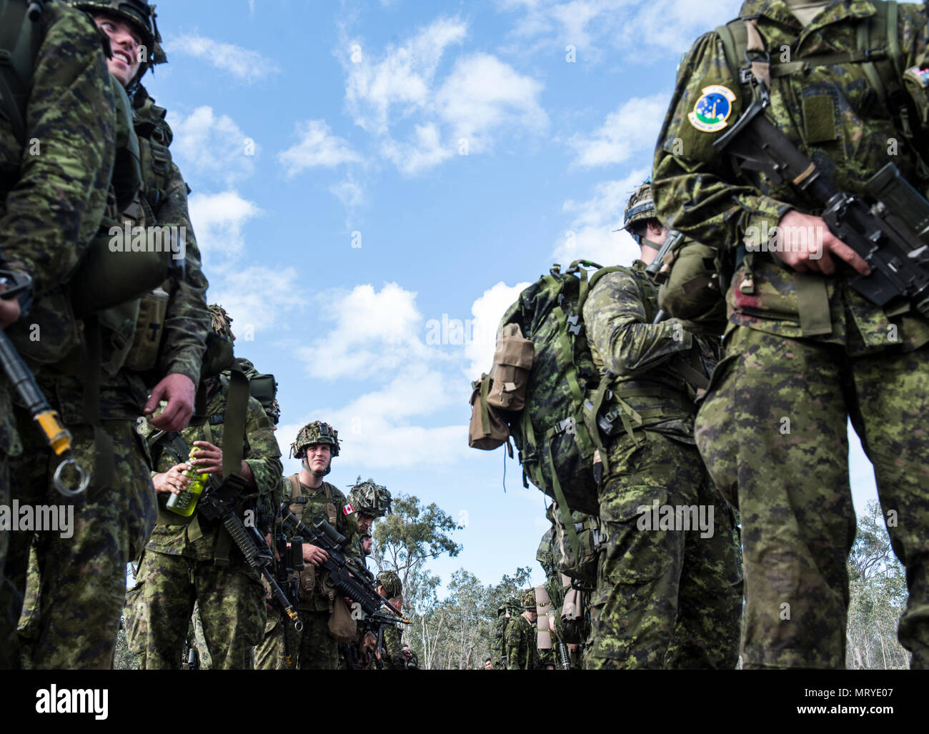 Canadian Paratroopers Stock Photos & Canadian Paratroopers Stock Images ...
