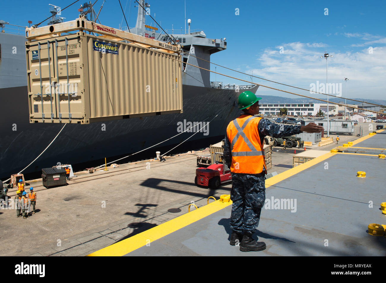 Navy cargo handling battalion nchb 14 hi-res stock photography and ...