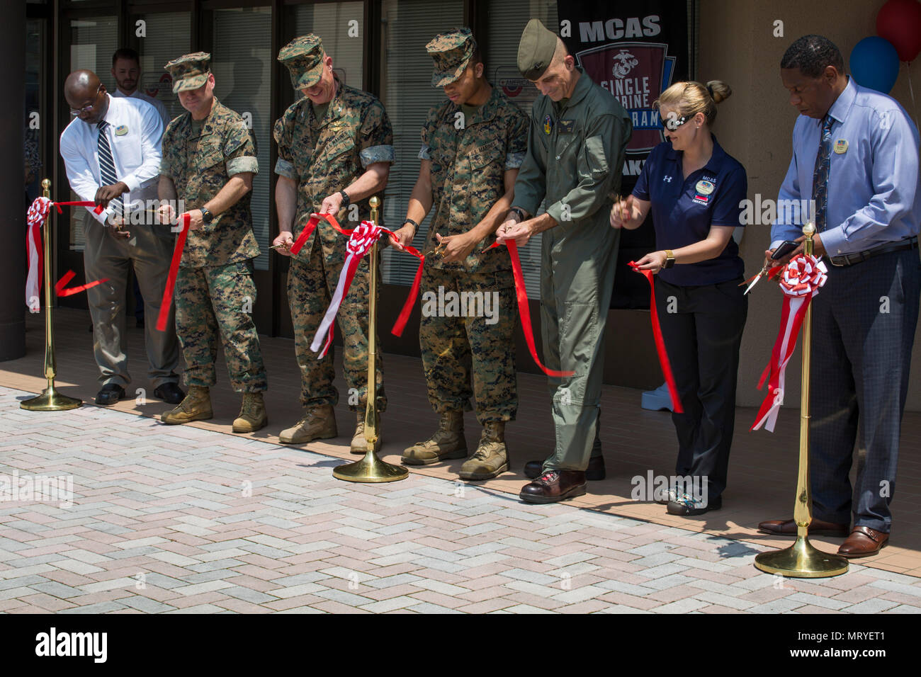 Marine Corps Air Station Iwakuni’s command came to the Single Marine ...