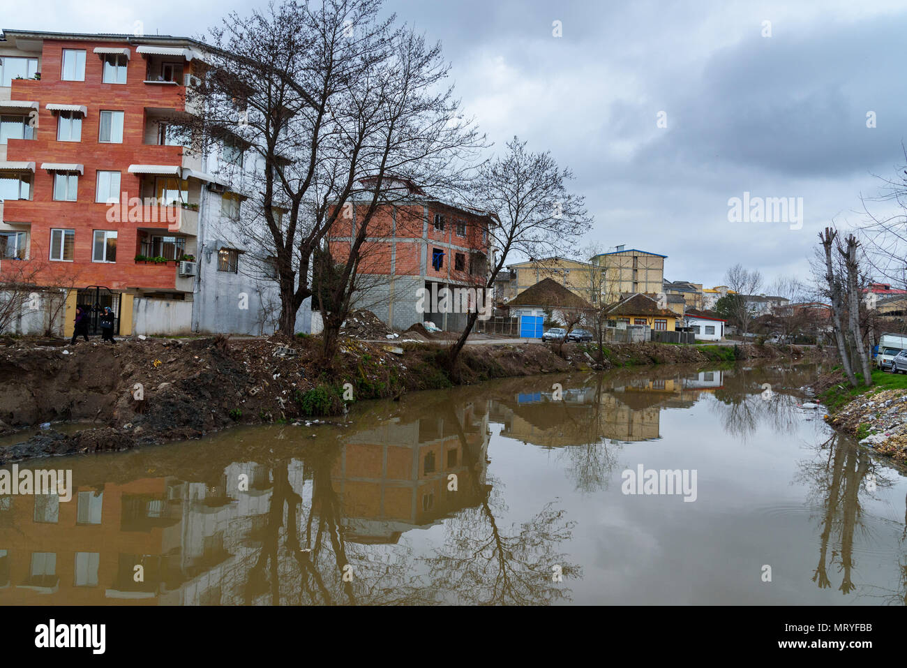 Astara, Gilan Province, Iran - March 13, 2018: View Astara city on ...