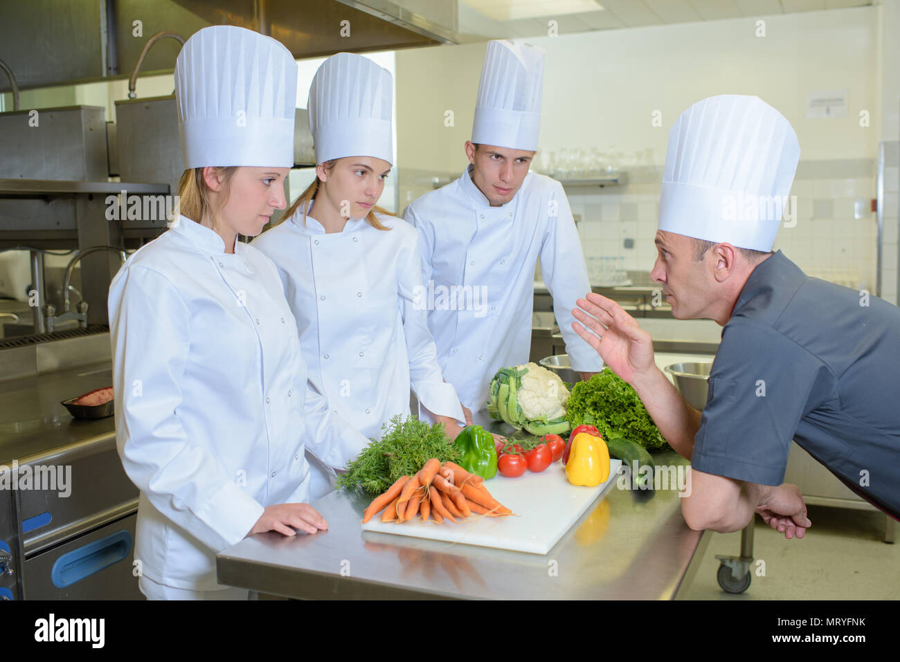 Kitchen chef bossy hi-res stock photography and images - Alamy