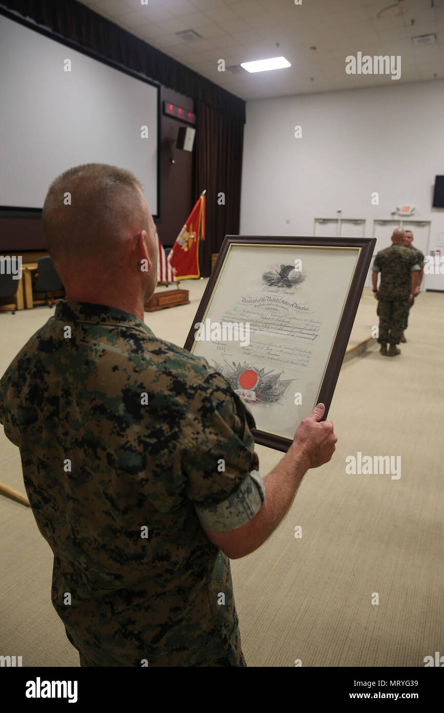 U.S. Marine Corps Sgt. Maj. Richard D. Thresher, Sergeant Major, II ...