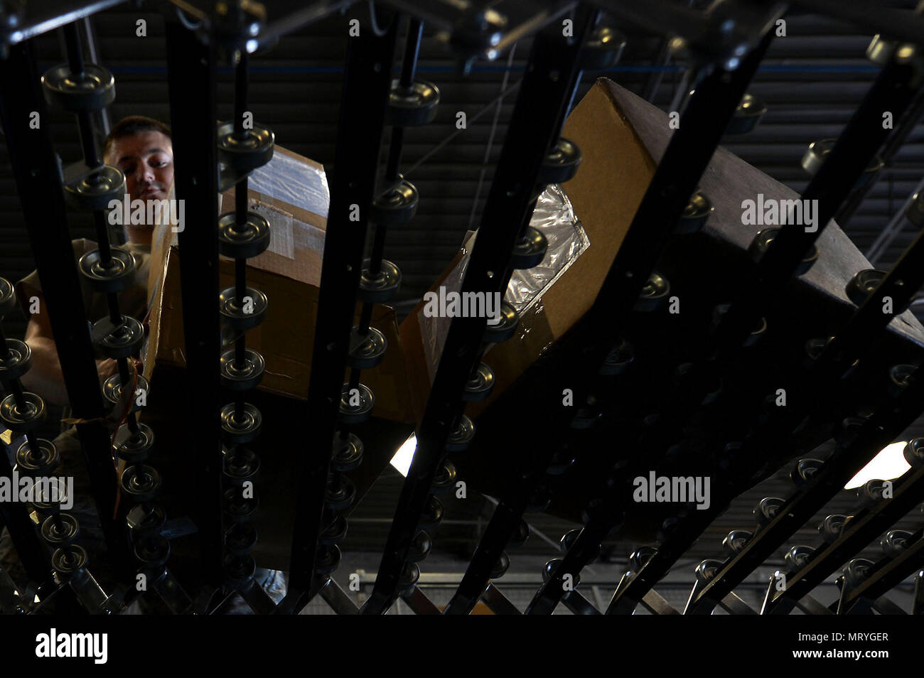 U.S. Air Force Senior Airman Tyler Peterson, 20th Logistics Readiness ...