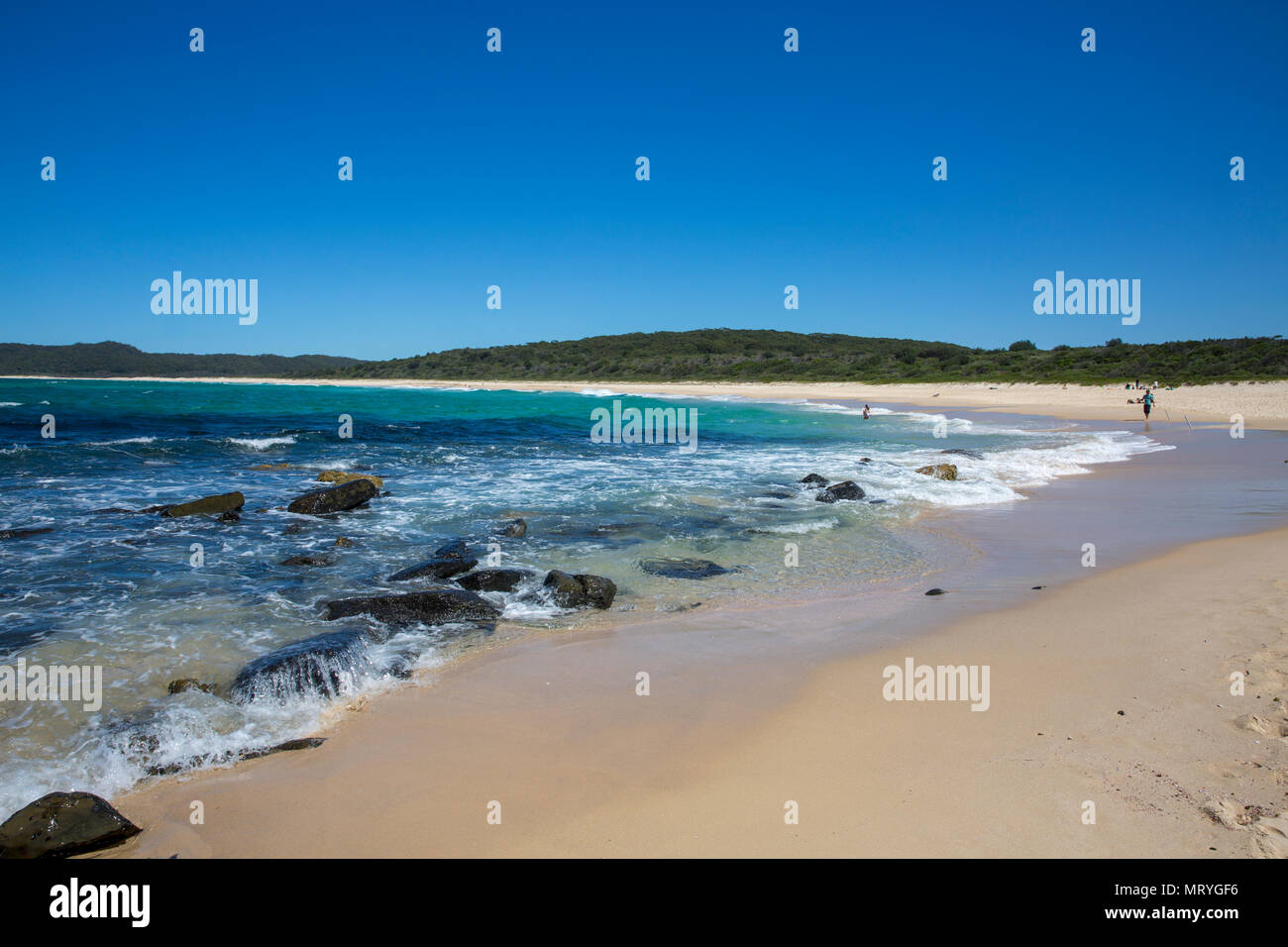 Cellito beach on the mid north coast of New South Wales,Australia Stock ...