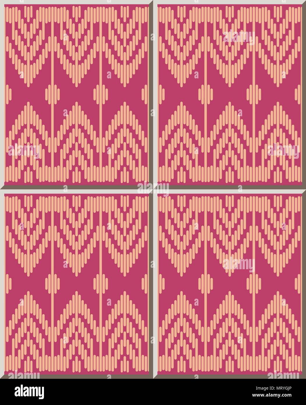 Ceramic tile pattern Geometry Line Woven, oriental interior floor wall ...
