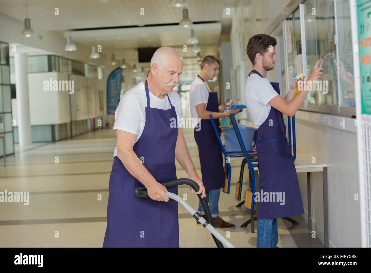 Professional cleaners hi-res stock photography and images - Alamy