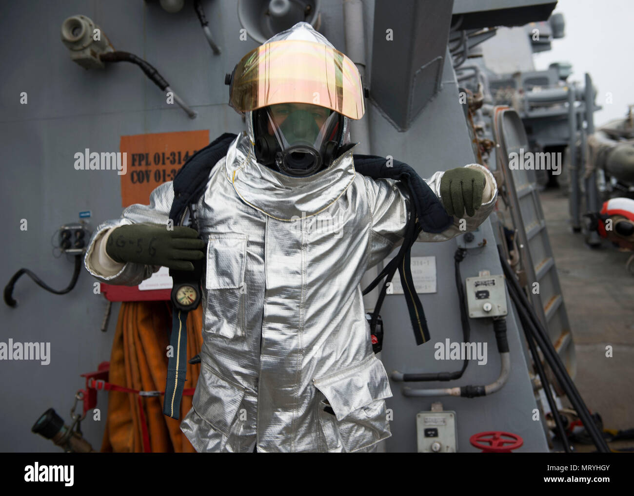 170714-N-XK398-041 YELLOW SEA (July 14, 2017) Personnel Specialist 2nd ...