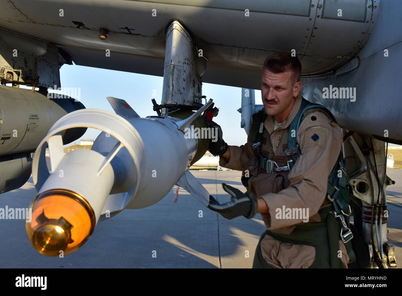 Lt. Col. Ben Rudolphi, 407th Expeditionary Operation Support Squadron ...