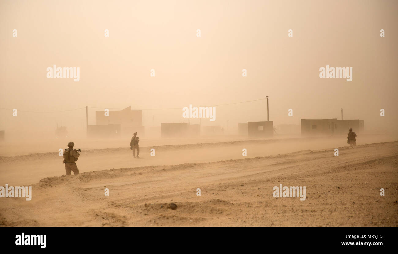 FORWARD OPERATING BASE GERBER, Kuwait (April 15, 2017)— U.S. Marines ...