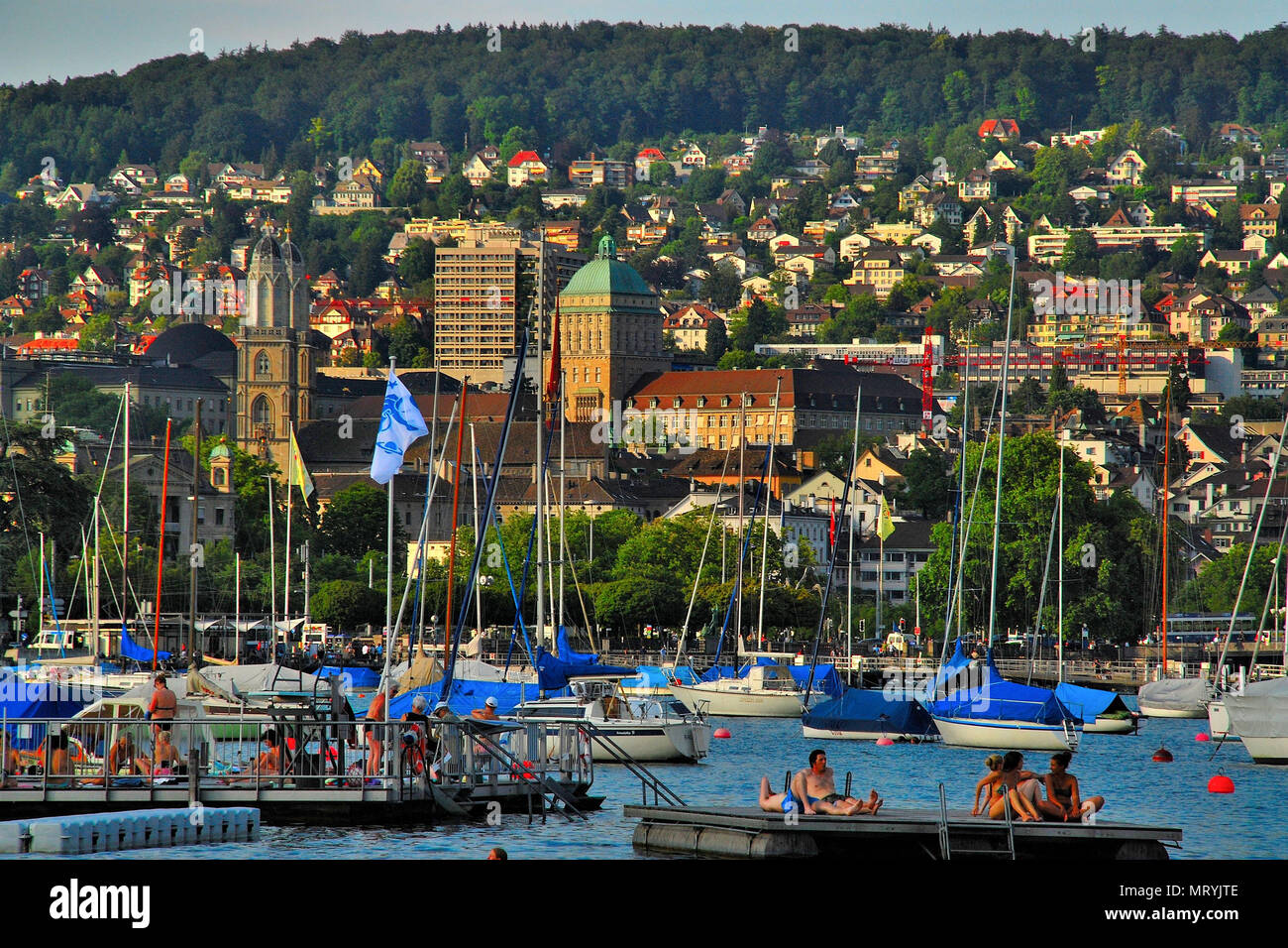 Zurich Lake, Switzerland, Europe Stock Photo - Alamy