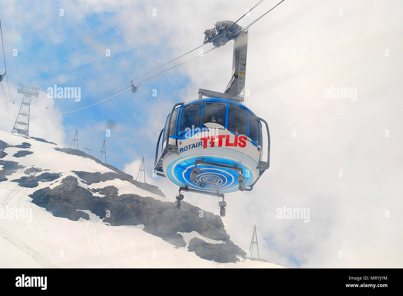 Mt. Titlis, Switzerland, Europe Stock Photo - Alamy