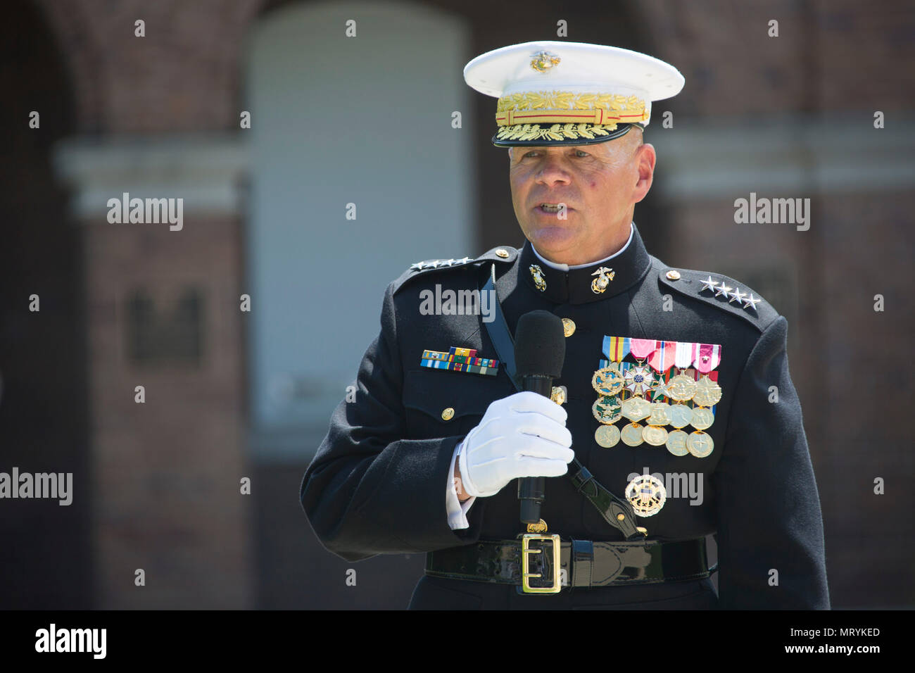 U.S. Marine Corps Gen. Robert. B. Neller, commandant of the Marine ...
