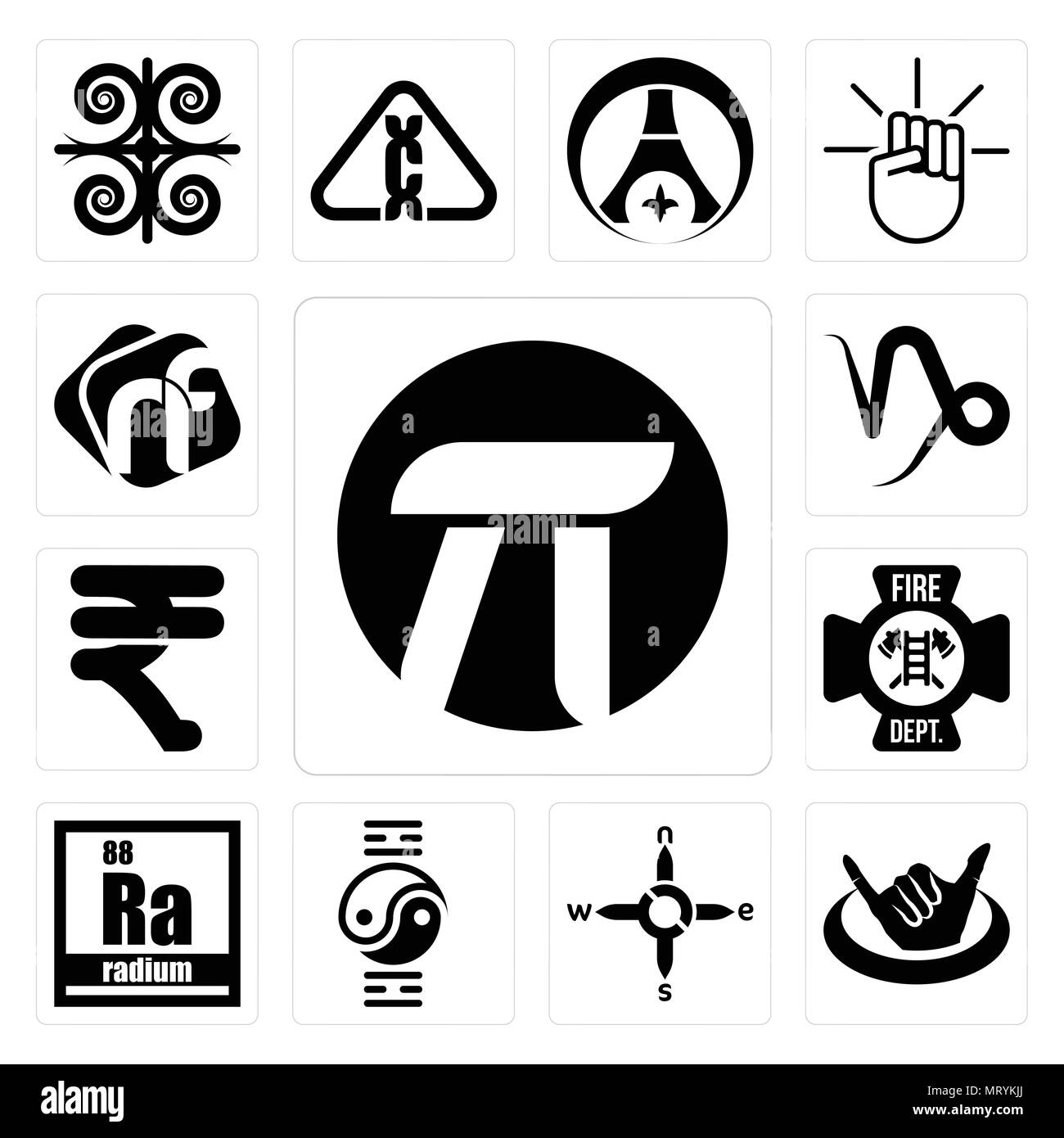 Hang ten logo hi-res stock photography and images - Alamy
