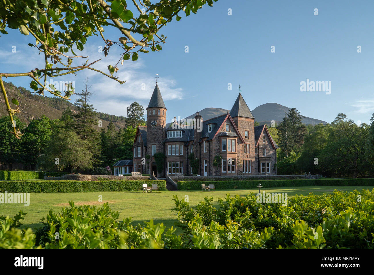 Torridon Hotel, Achnasheen, North West Highlands, Scotland A grand ...