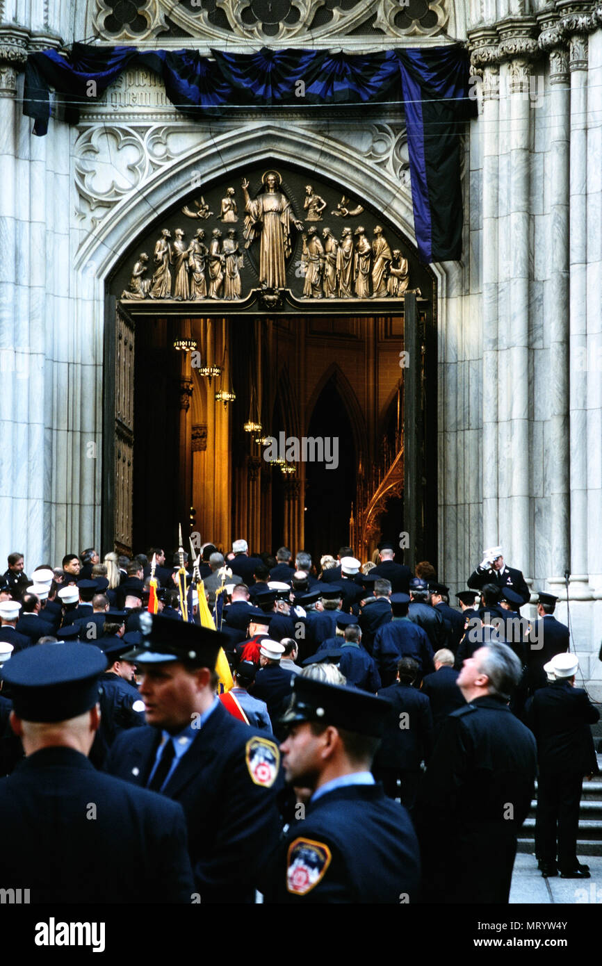 Another memorial service held at St. Patricks Cathedral in New York for ...