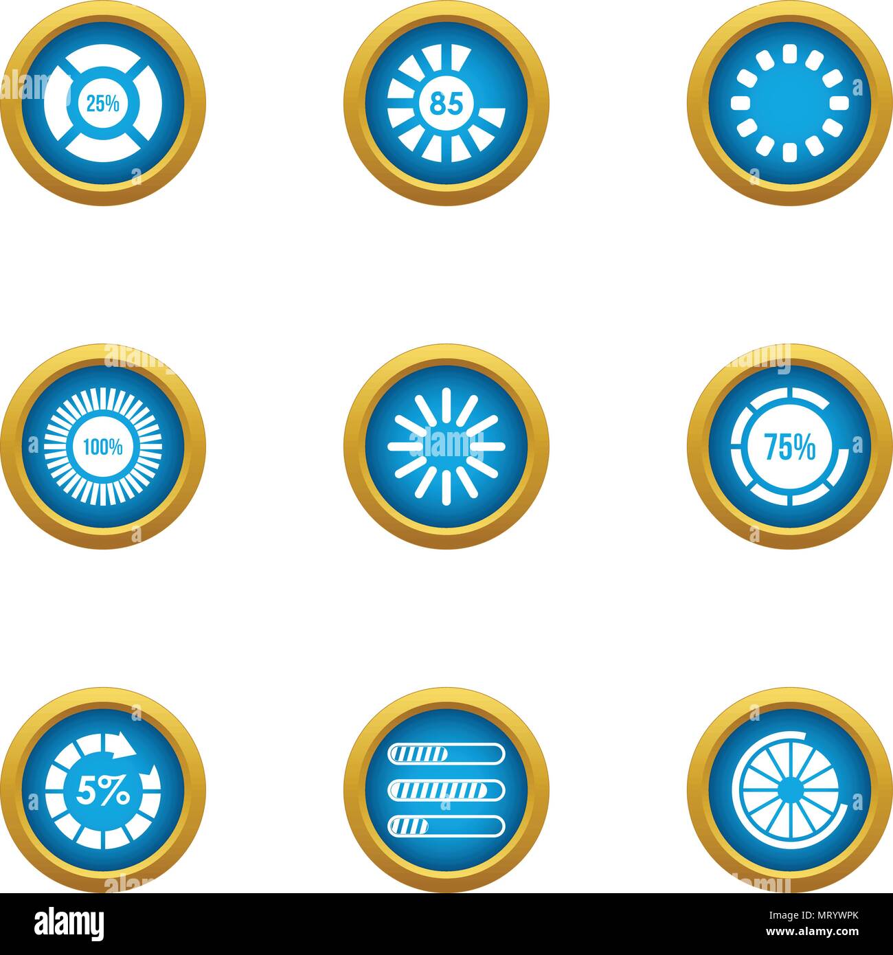 Digital banking circular Stock Vector Images - Alamy