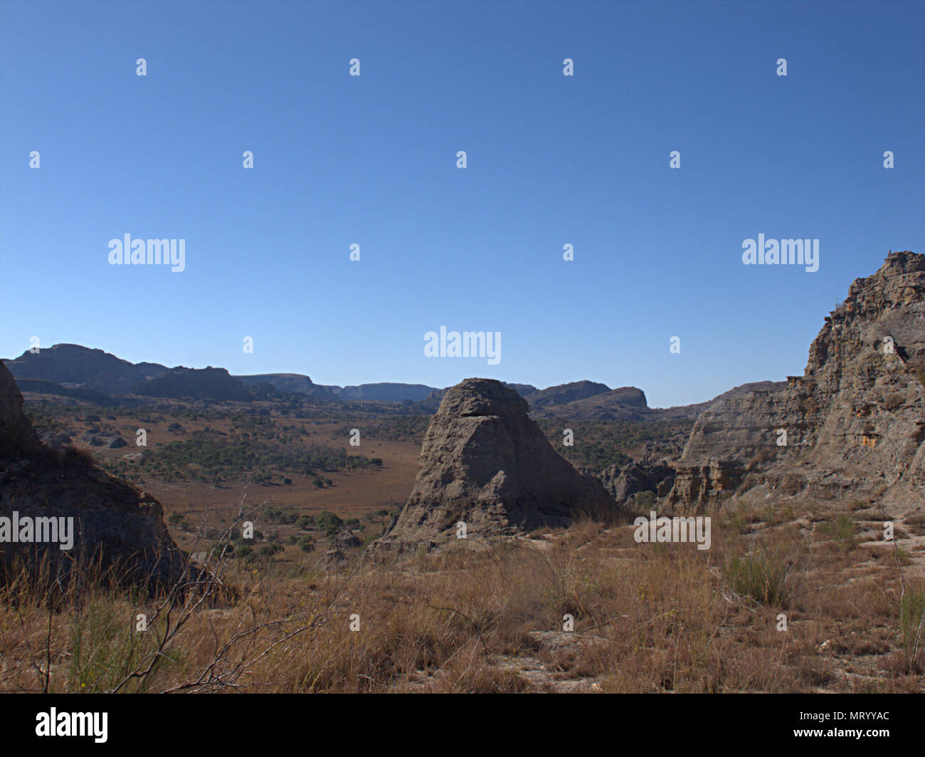 Isalo national Park, Madagascar, Africa Stock Photo - Alamy