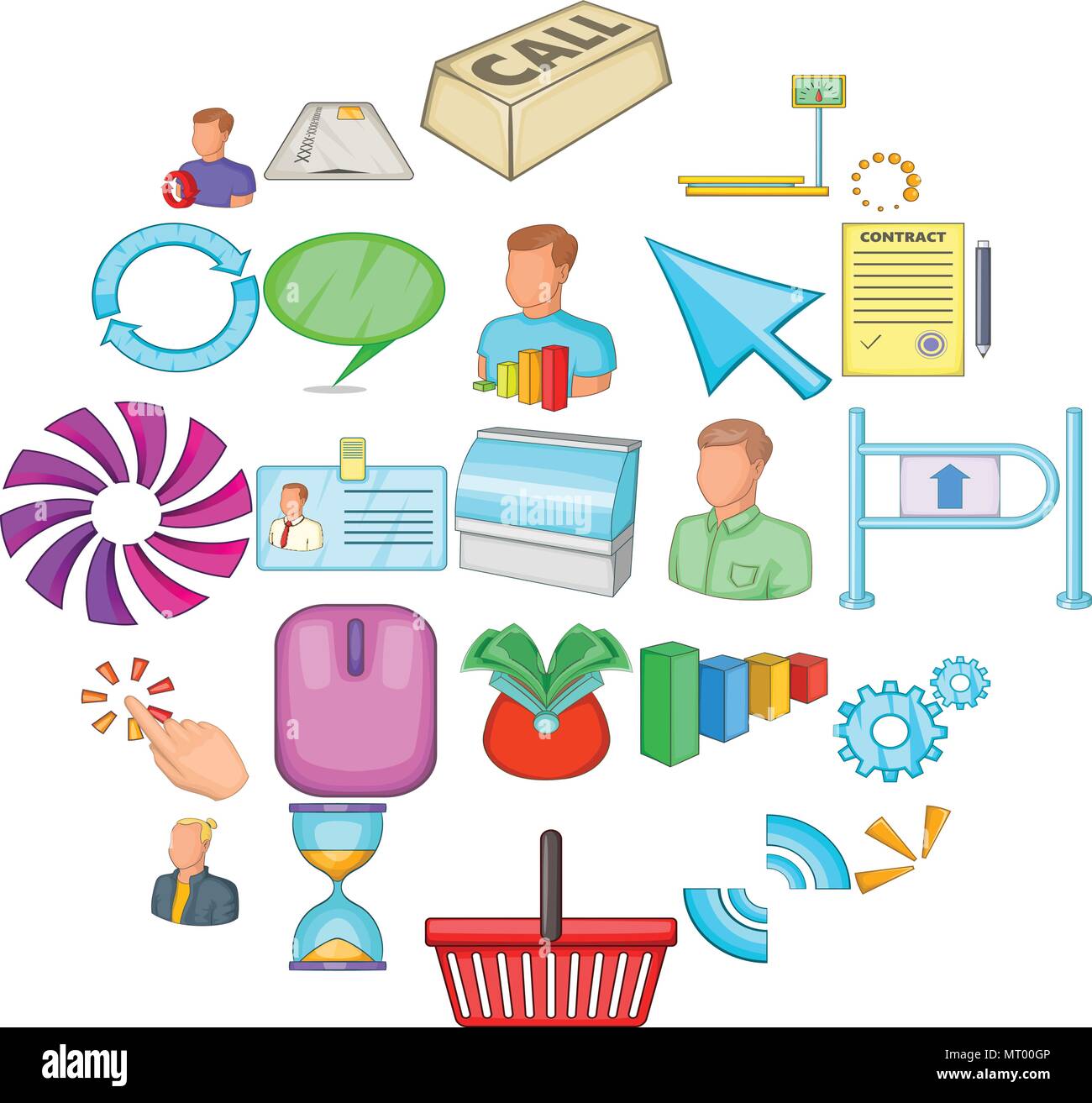Calculation of salary icons set, cartoon style Stock Vector Image & Art ... Calculation of salary icons set, cartoon style Stock Vector Image & Art ...