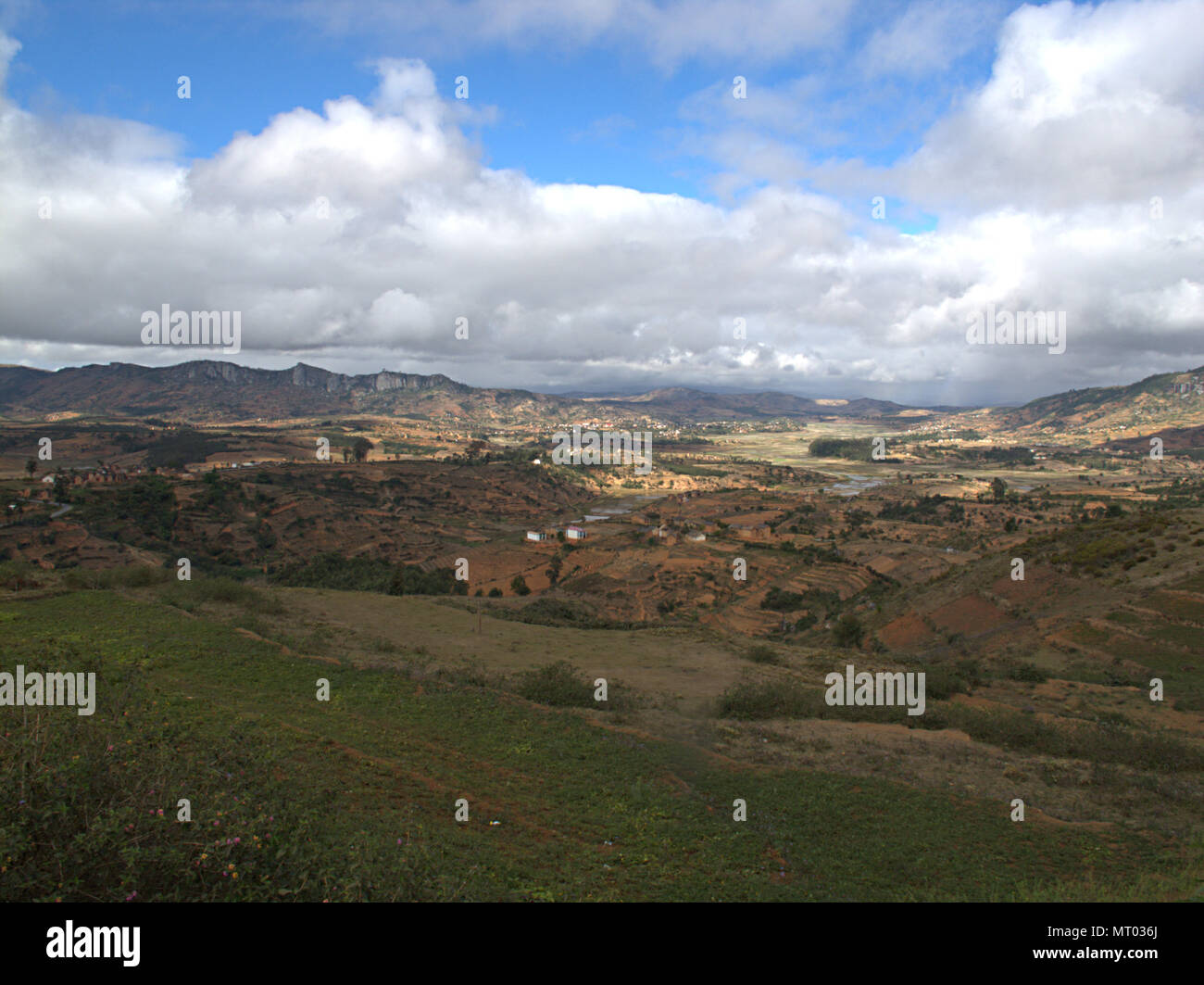 Rice fields near Antoetra, Madagascar, Africa Stock Photo - Alamy