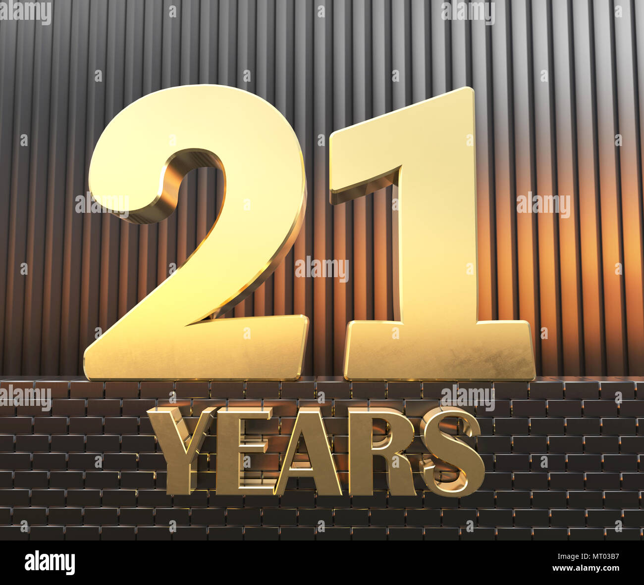 21 years decorative anniversary background hi-res stock photography and ...