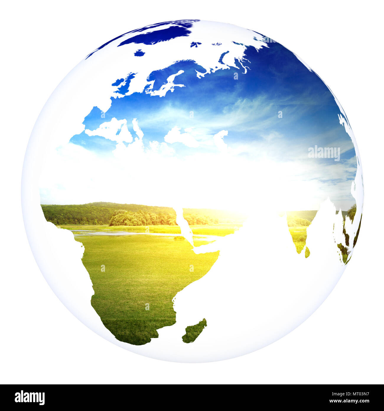World concept planet Earth 3d rendering Stock Photo - Alamy
