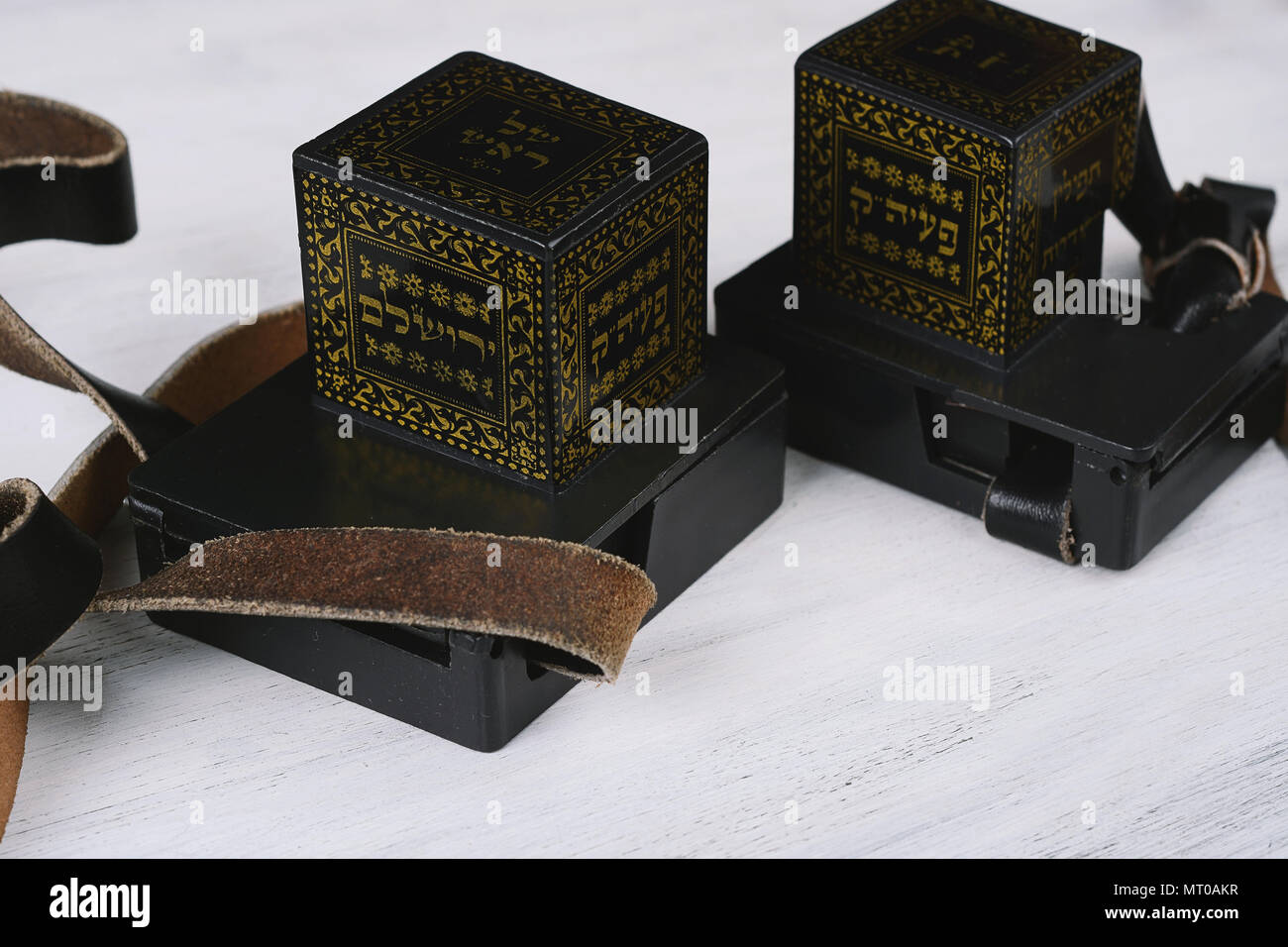 Tefillin prayer hi-res stock photography and images - Alamy
