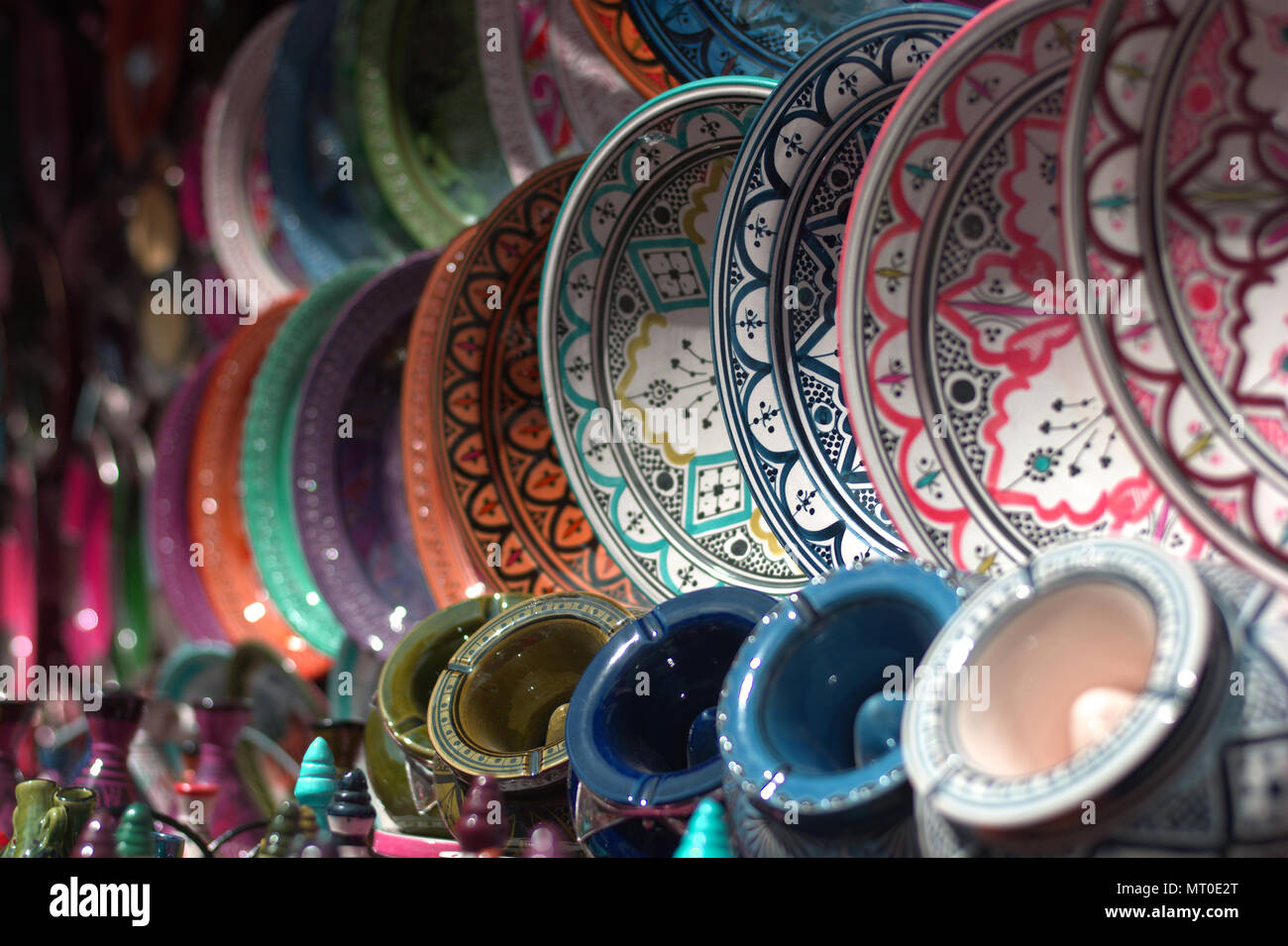 colors in eastern markets Stock Photo - Alamy
