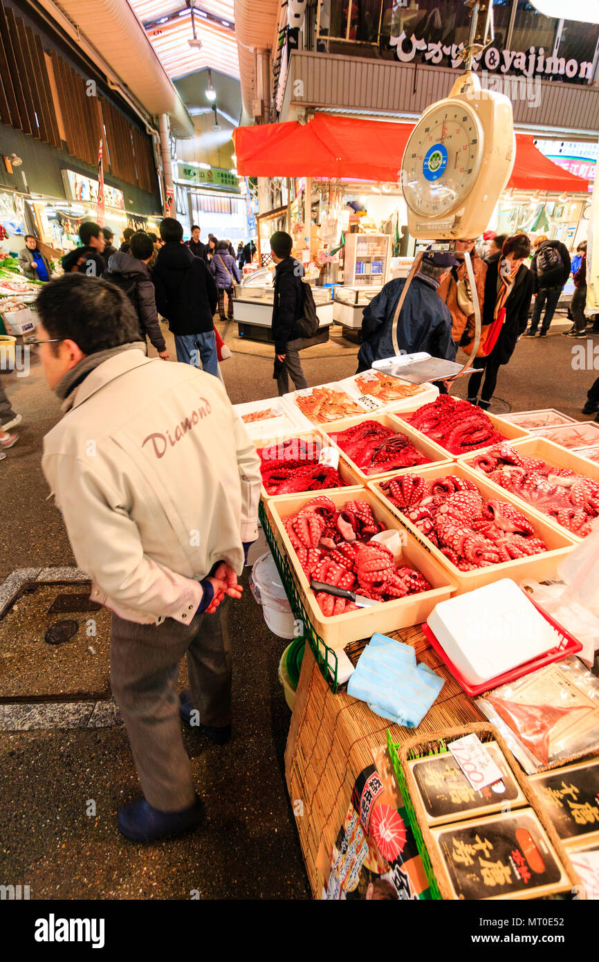 Indoor Omicho Ichiba, Omicho Market, est mid 18th century, largest ...