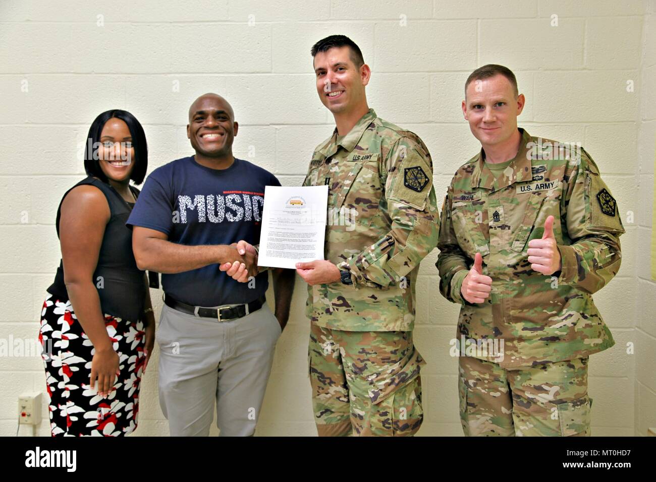 FORT MEADE, Md. –Leaders from Headquarters and Headquarters Company ...