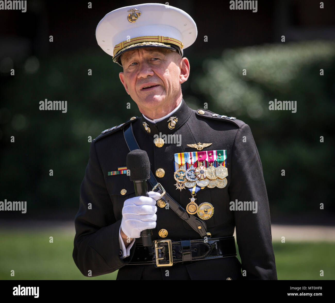 U.S. Marine Corps Lt. Gen. Jon M. Davis, deputy commandant of Aviation ...