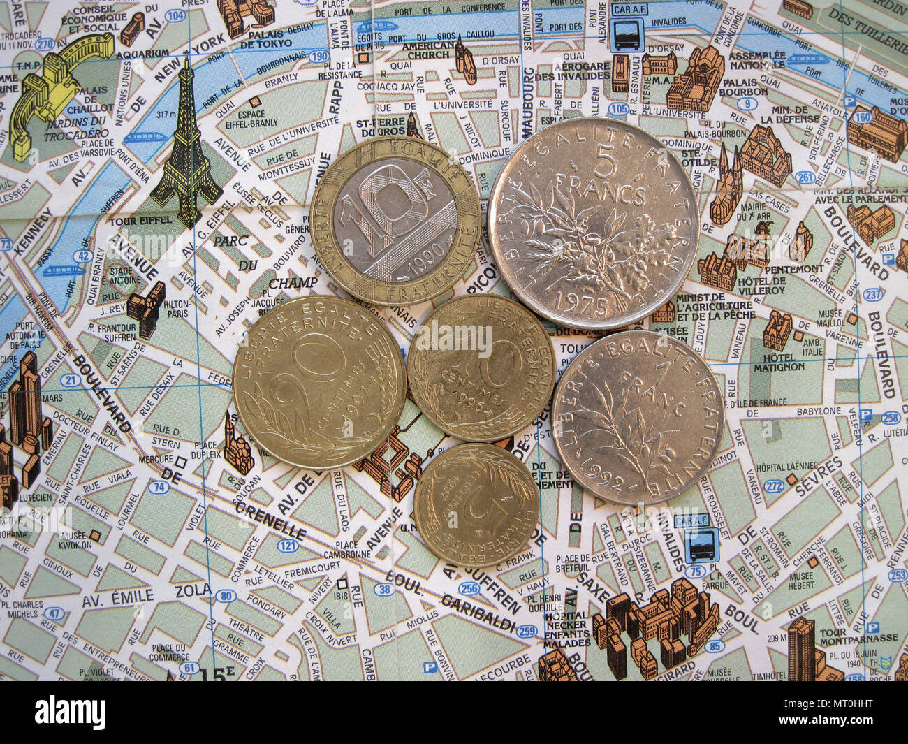 Historic france map symbols hi-res stock photography and images - Alamy