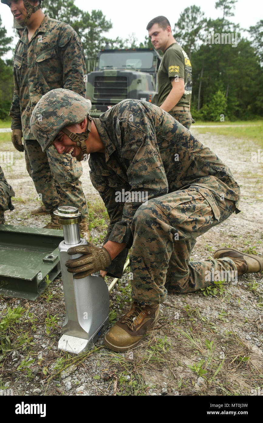 U.S. Marine Corps Lance Cpl. Jackson M. Snare, Combat Engineer, Bridge ...